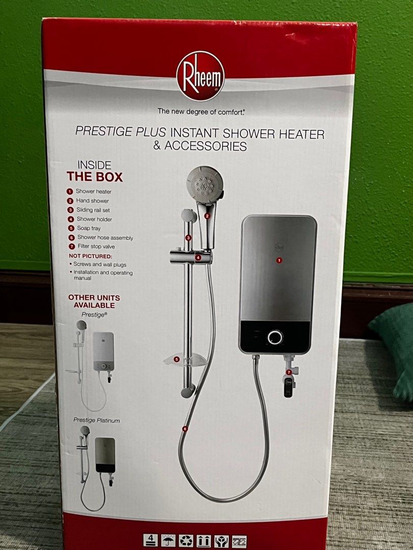 Rheem Instant Shower, TV & Home Appliances, Water Heater & Instant ...
