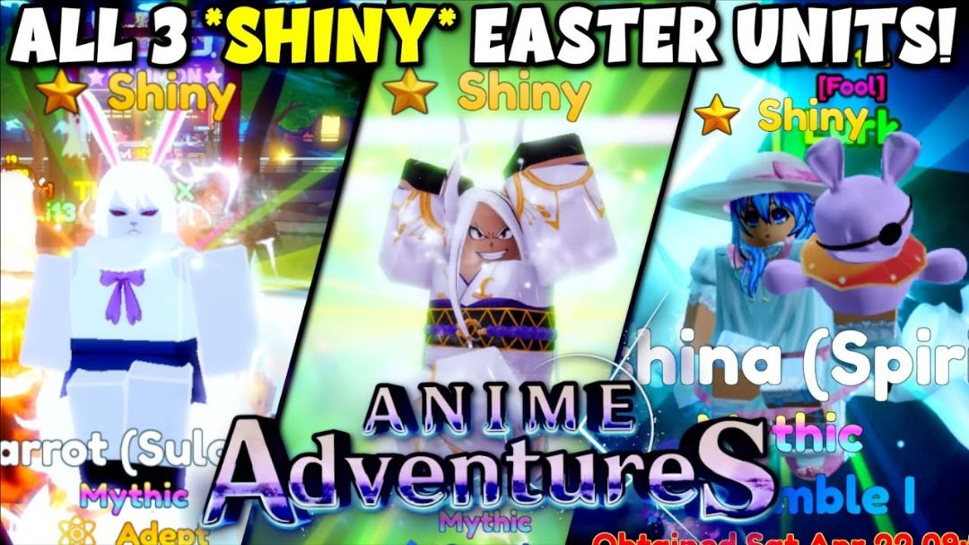 Roblox ANIME ADVENTURE UNIT Mirko Carrot Yoshina, Video Gaming, Gaming ...