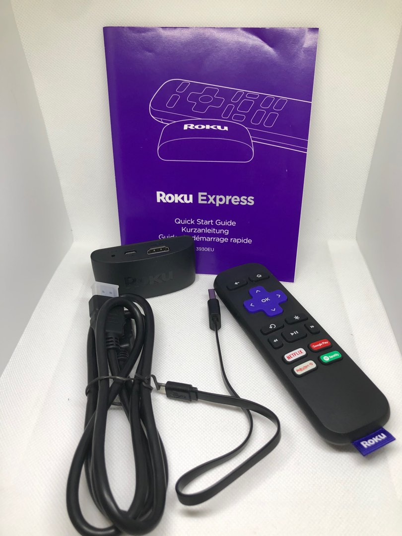 Roku Express streaming player, TV & Home Appliances, TV & Entertainment ...