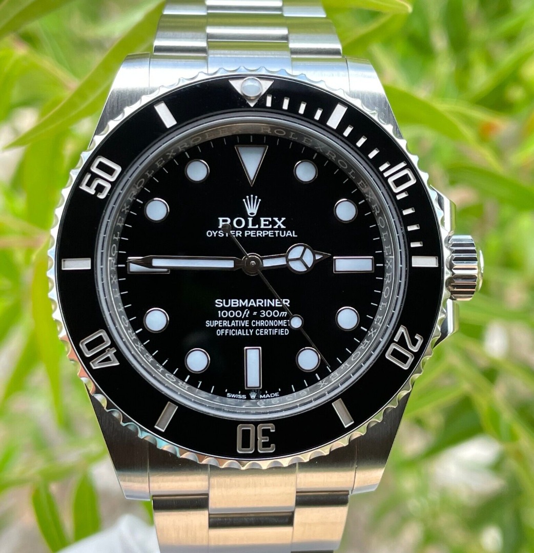 Rolex Submariner Black no date, Luxury, Watches on Carousell