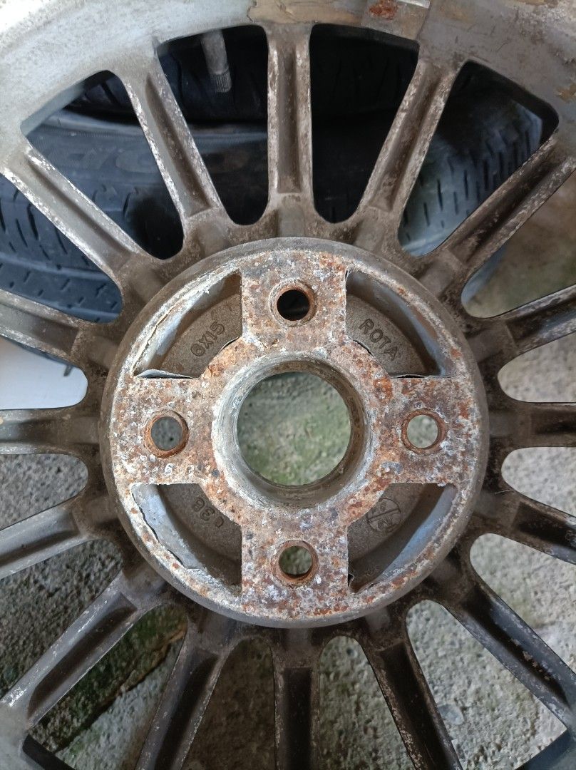 Rota Ronal 15s, Car Parts & Accessories, Mags and Tires on Carousell