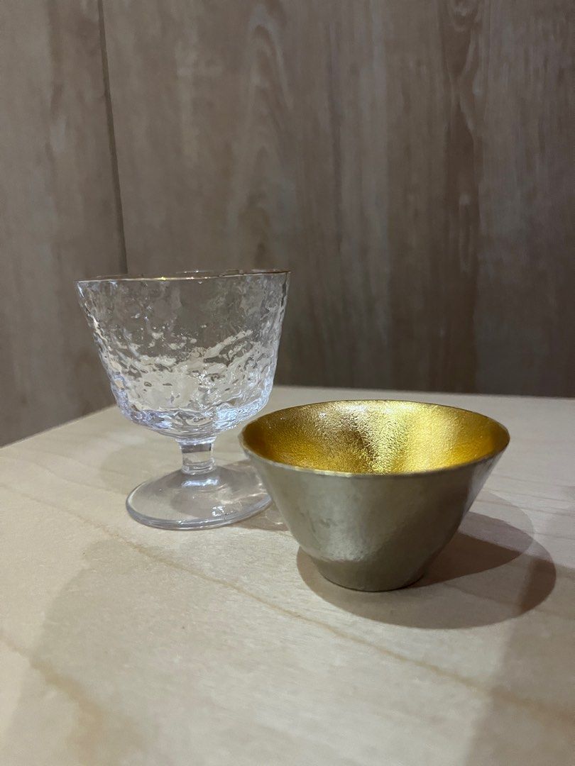 SAKE cup set of 4, Furniture & Home Living, Kitchenware & Tableware ...