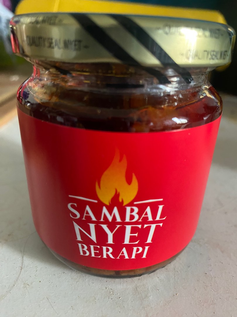 Sambal Nyet Berapi by Khairul Aming, Food & Drinks, Packaged & Instant ...
