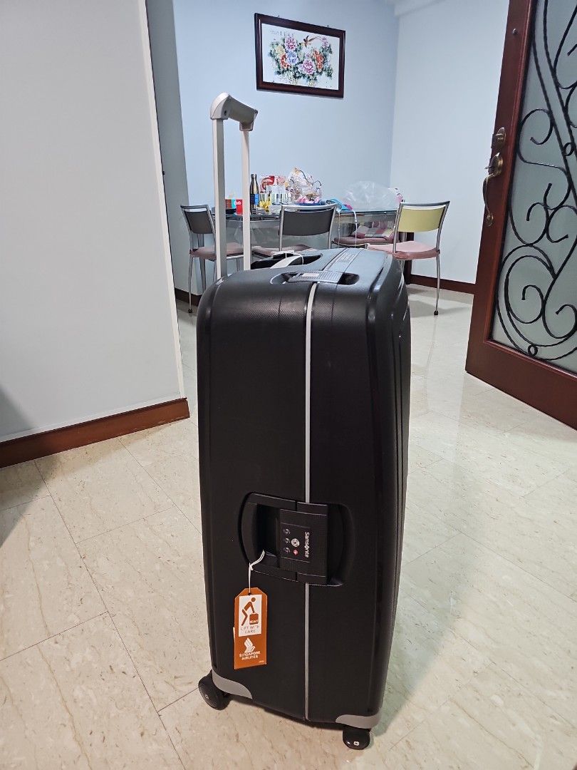 Samsonite S'CURE Spinner 81cm, Hobbies & Toys, Travel, Luggage on Carousell