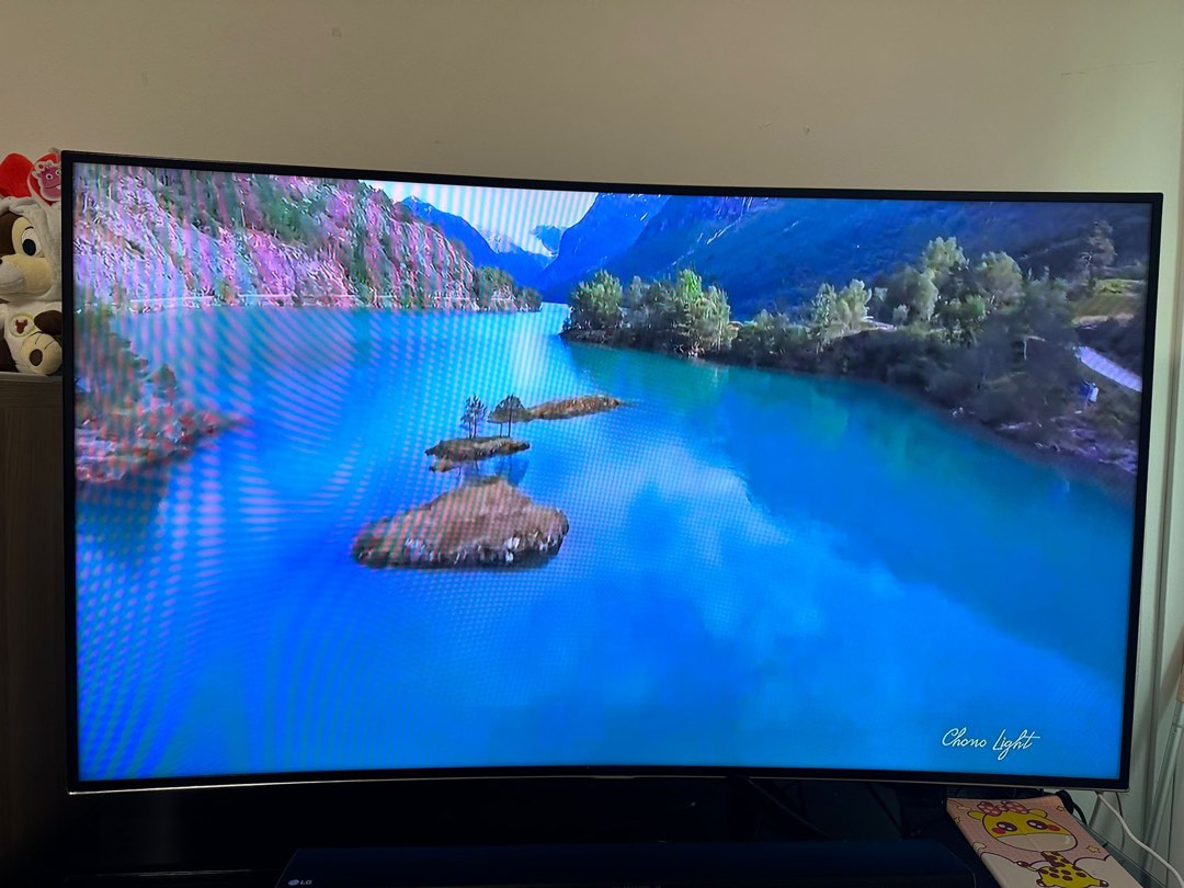 Samsung 55 curve smart tv, TV & Home Appliances, TV & Entertainment, TV ...