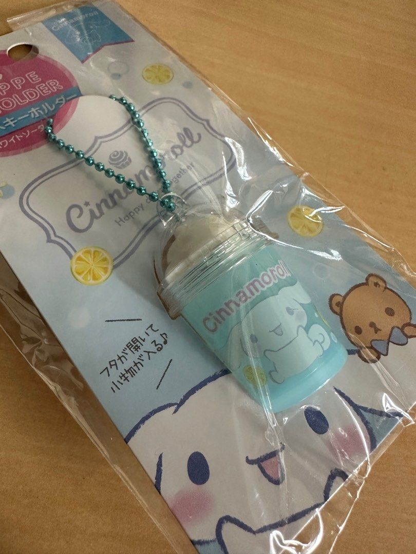 Sanrio Cinnamoroll Frappe Keychain on Carousell