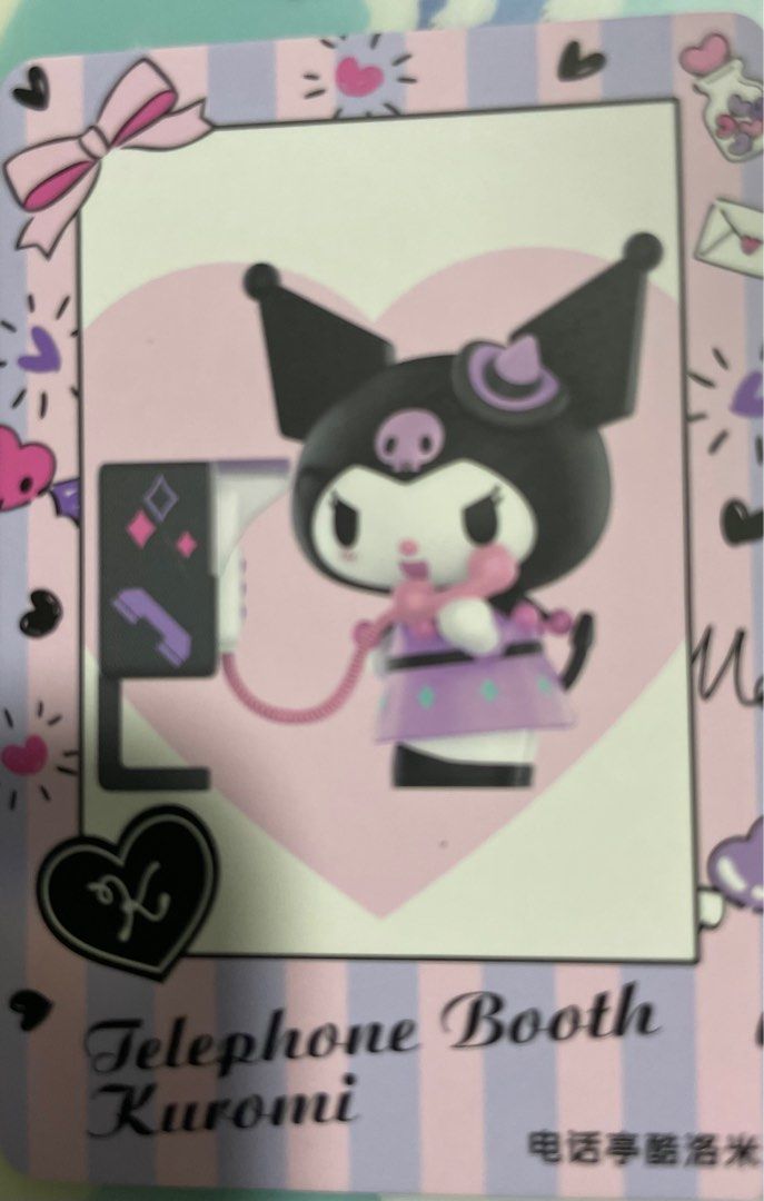 Sanrio Sweet Besties Telephone Booth Kuromi, Tickets & Vouchers, Store ...