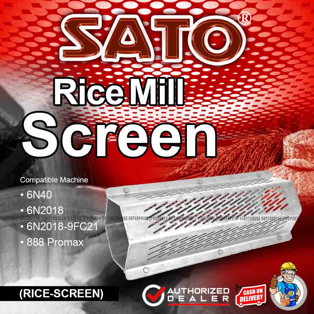 SATO Japan Rice Mill Screen for Sato Milling Machine (RICE-SCREEN ...
