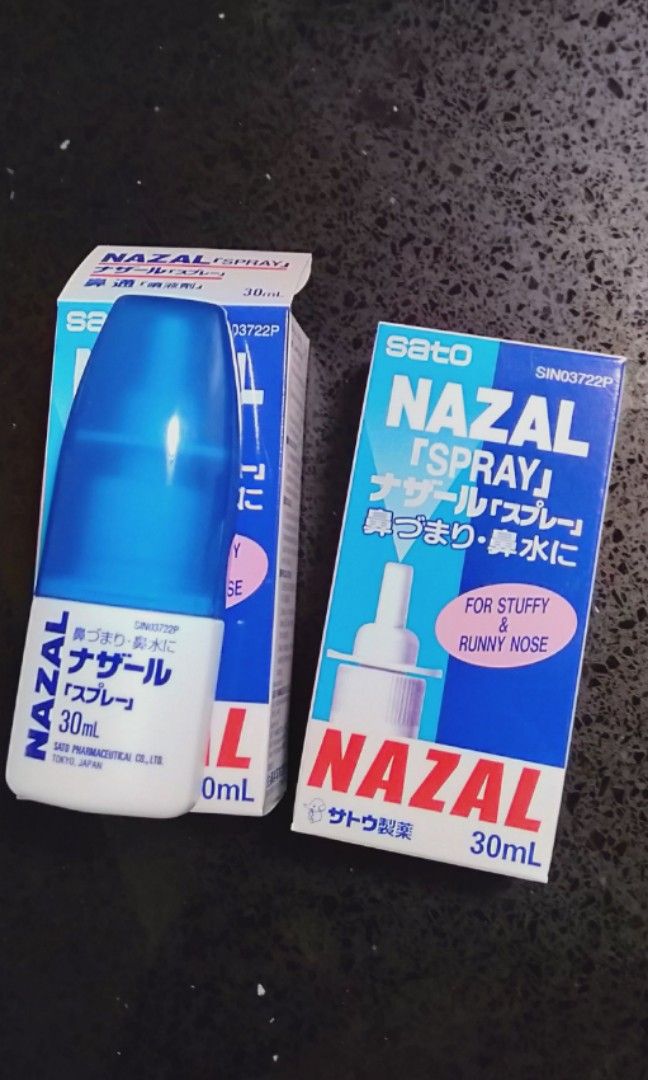 Sato Nazal Spray (30ml), Health & Nutrition, Medical Supplies & Tools ...