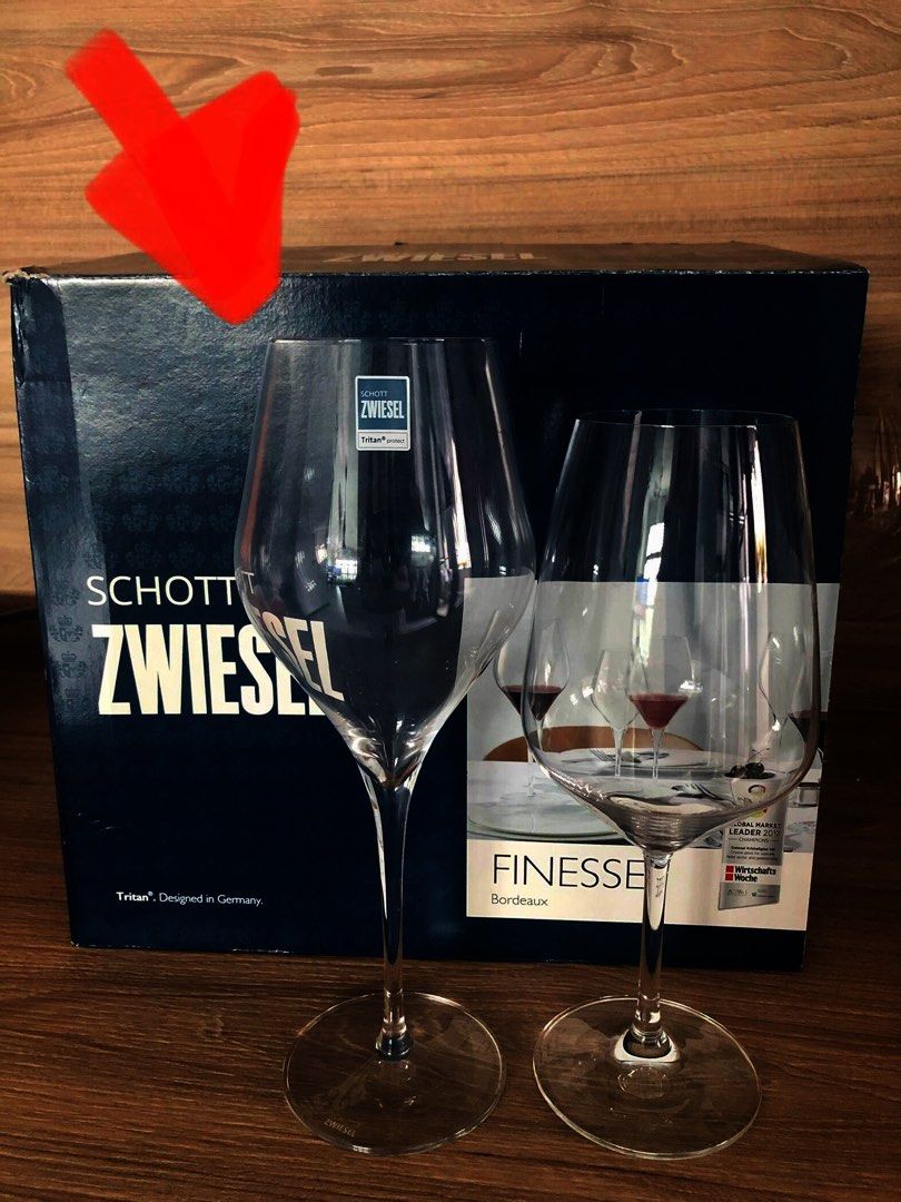 Schott Zwiesel Bordeaux glass, TV & Home Appliances, Kitchen Appliances, Wine Cellar & Storage ...