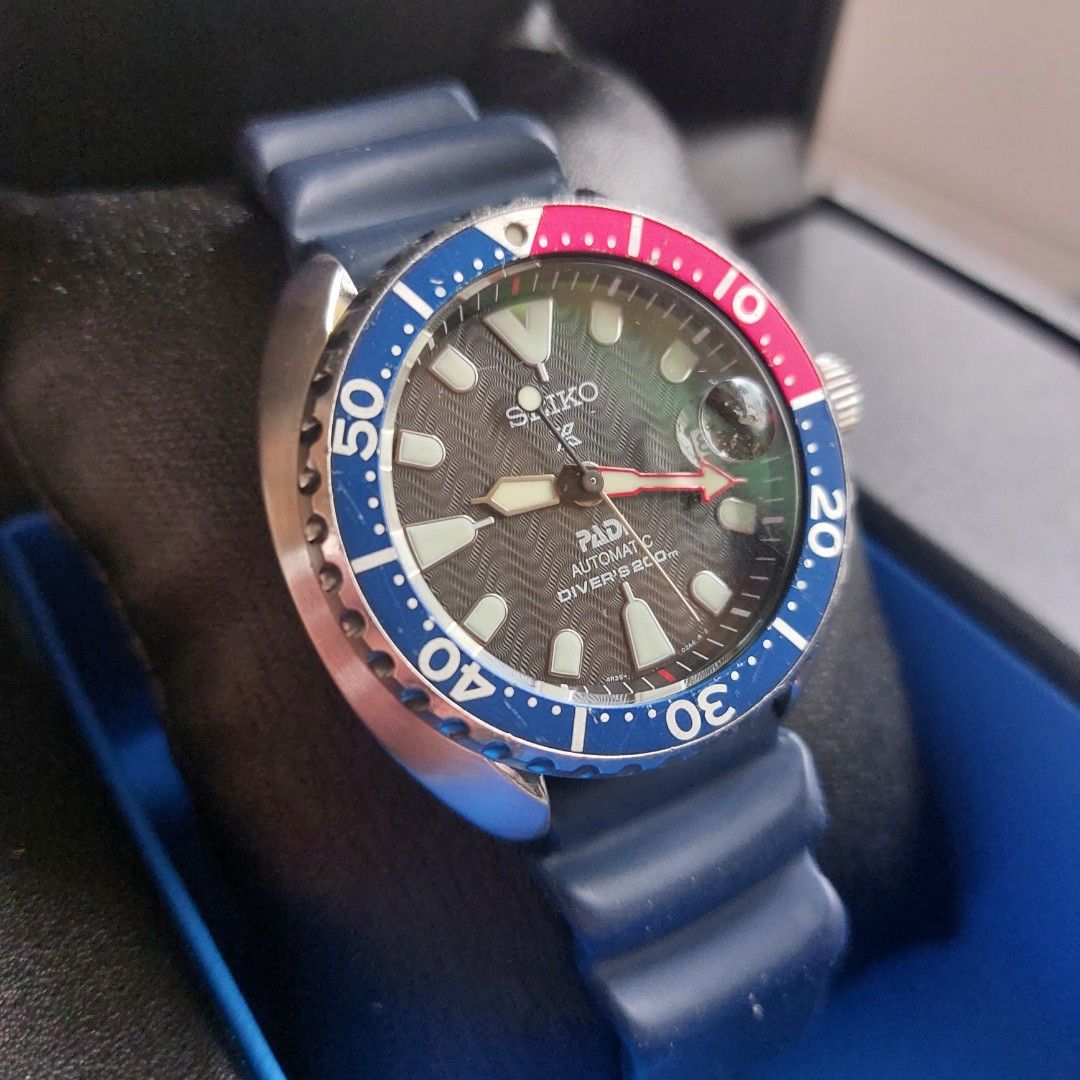 Seiko Prospex Mini Turtle PADI SRPC41K1, Men's Fashion, Watches ...