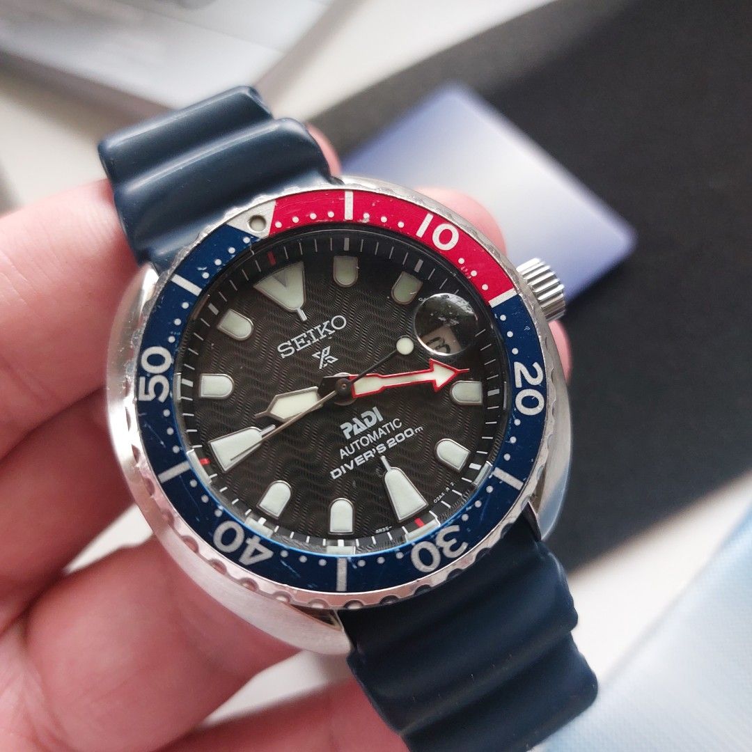Seiko Prospex Mini Turtle PADI SRPC41K1, Men's Fashion, Watches ...