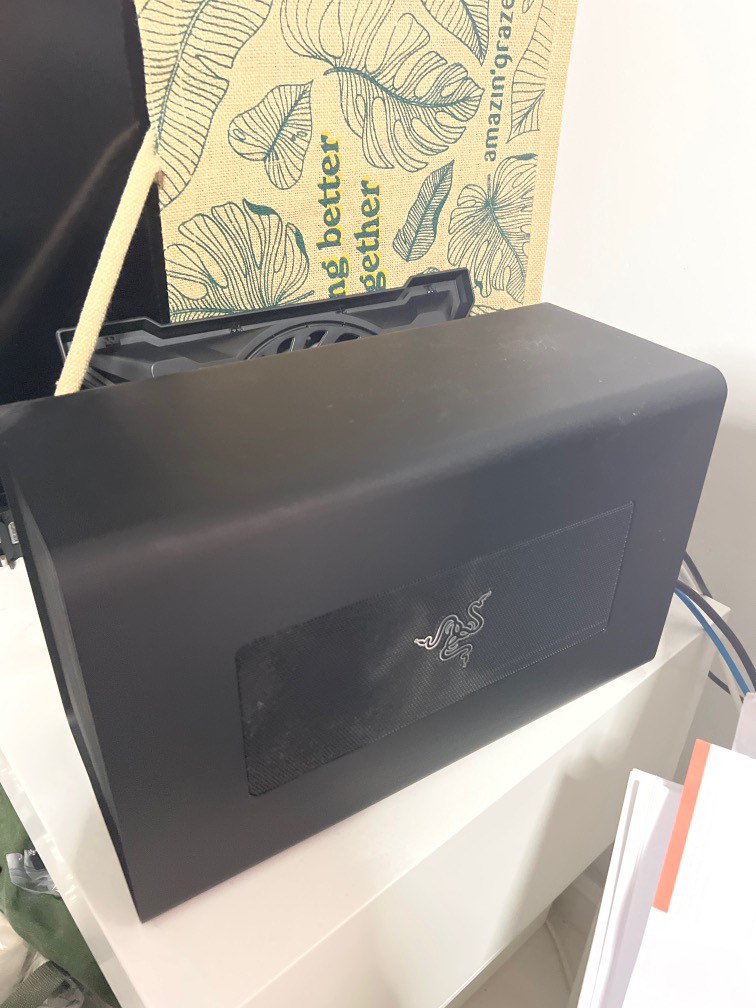 Selling external GPU Razer Core X Chroma + GPU, Computers & Tech, Parts ...