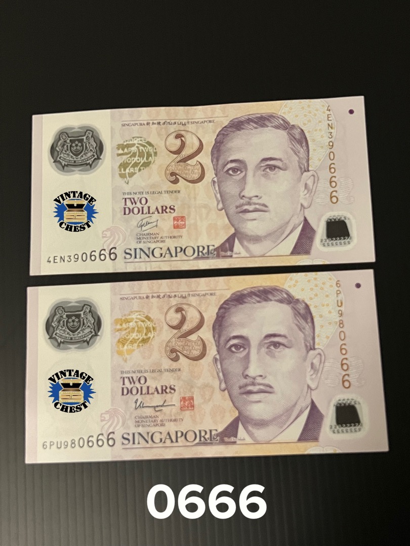 SGD $2 - 0666 Series Set, Hobbies & Toys, Memorabilia & Collectibles ...