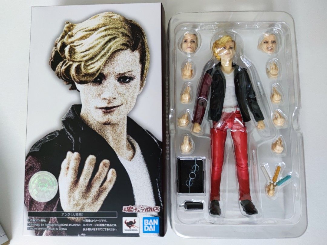 S.h.figuarts shf Ankh human Kamen rider OOO, Hobbies & Toys, Toys ...