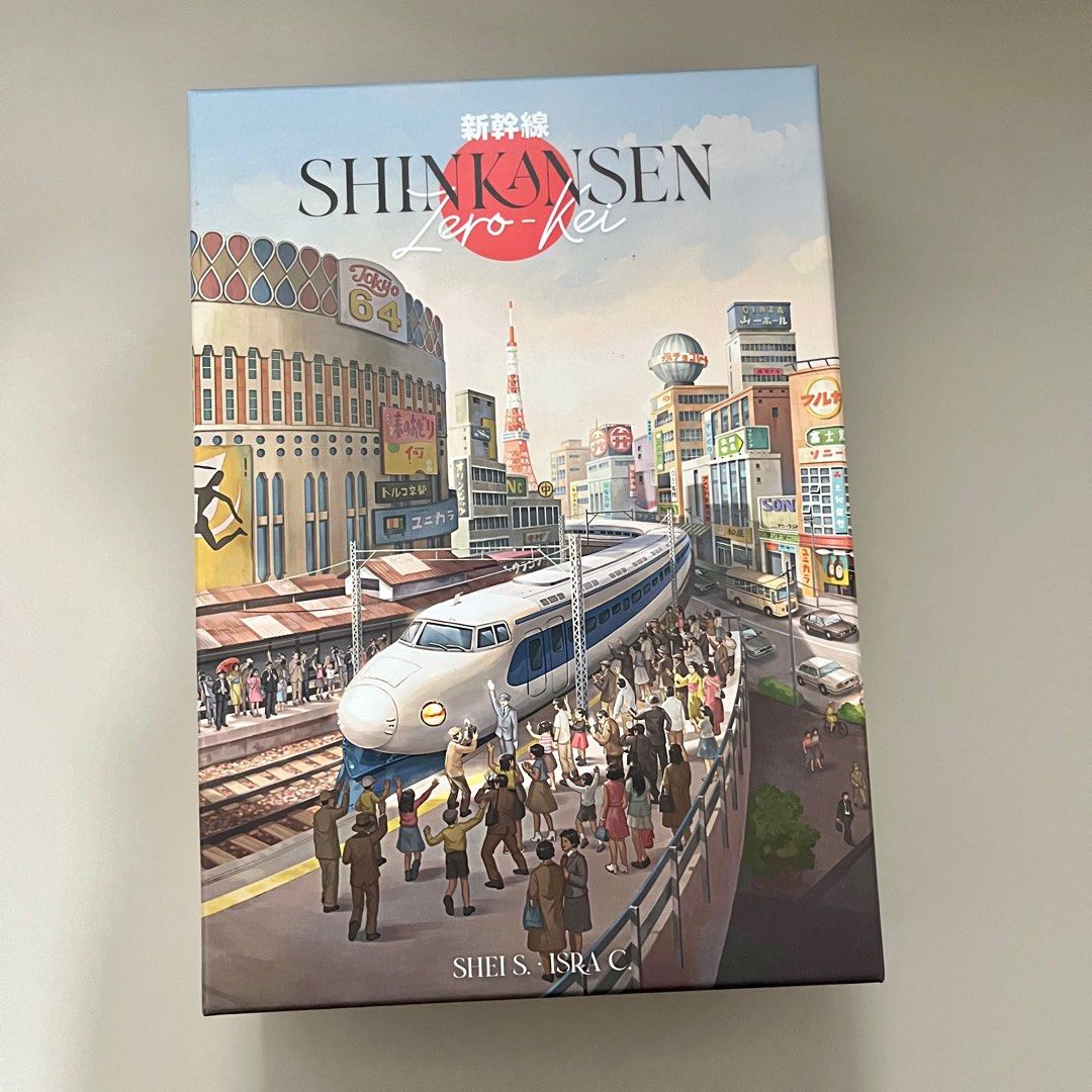 Shinkansen Zero Kei Board Game, Hobbies & Toys, Toys & Games on Carousell