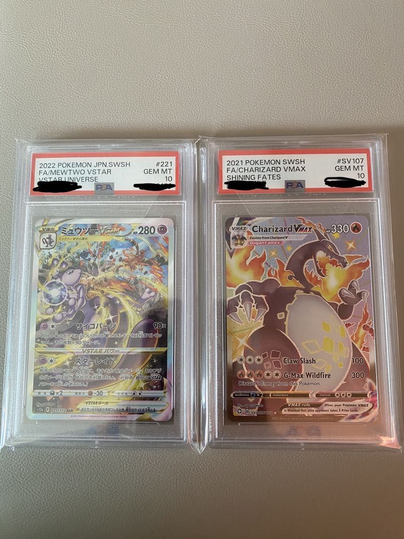 Shiny charizard vmax/ mewtwo vstar , Hobbies & Toys, Toys & Games on ...