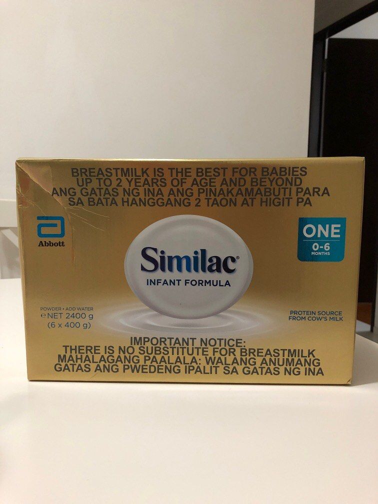 Similac 0-6mo Formula 2400g, Babies & Kids, Nursing & Feeding, Weaning ...