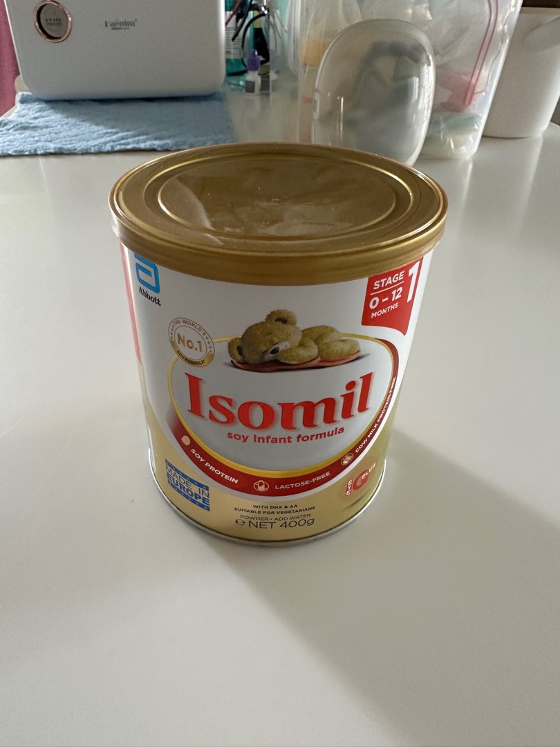 [Single Tin] Abbott Isomil EyeQ Plus Soy Growing-Up Formula Stage 1 ...