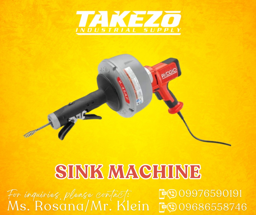 Sink Machine, Commercial & Industrial, Construction Tools & Equipment ...