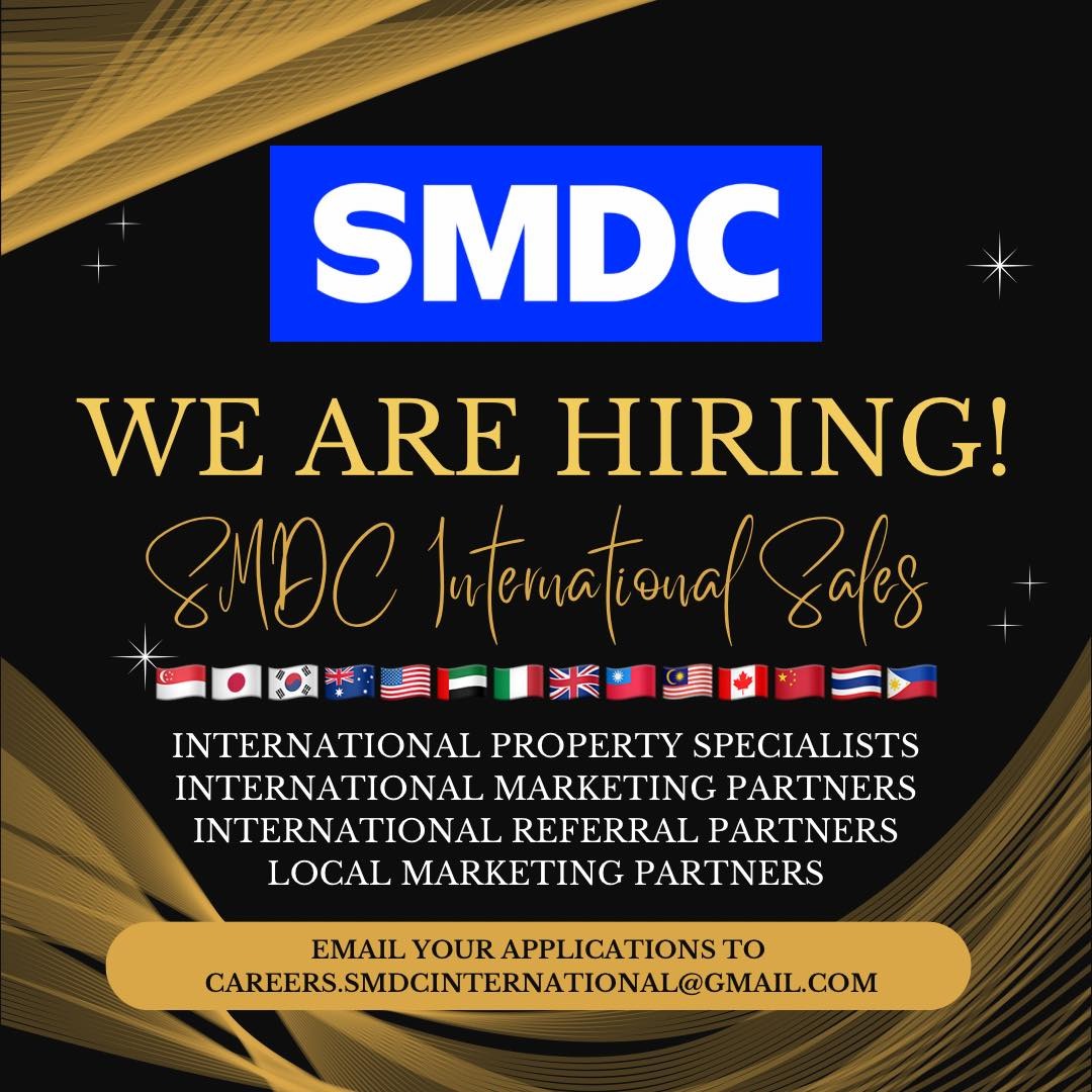 SMDC International Property Specialist Hiring on Carousell SMDC International Property Specialist Hiring on Carousell