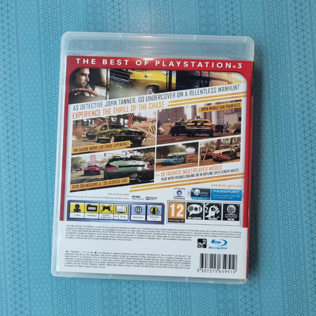 Sony PlayStation 3 Driver San Francisco Essentials PS3 Pre-Owned Tested ...