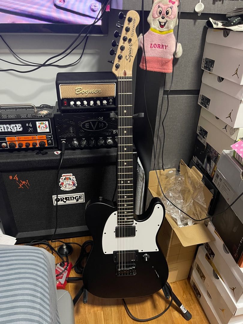 2019 Squier Jim Root Telecaster with EMG, Hobbies & Toys, Music & Media ...