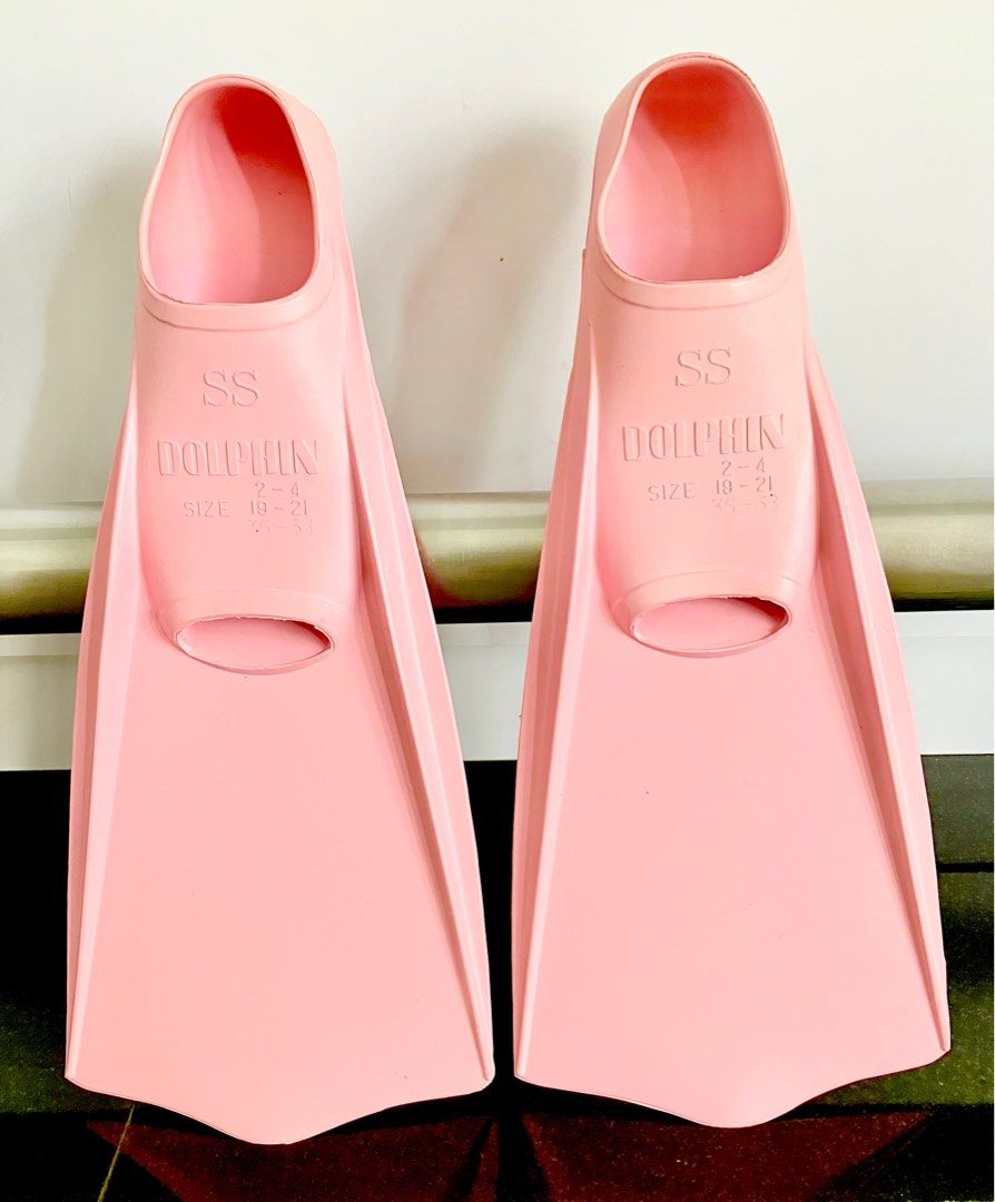 SS Dolphin Kids Fins, Sports Equipment, Sports & Games, Water Sports on ...