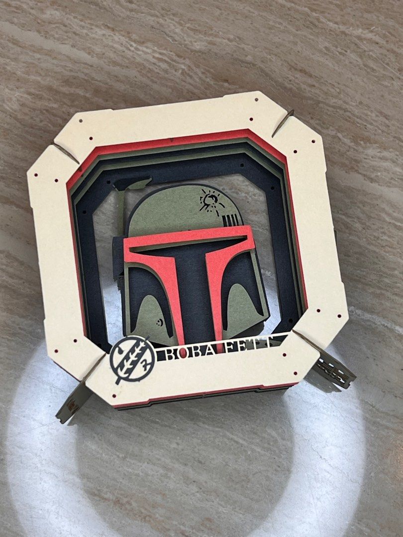 Star Wars Bobba Fett Paper Puzzle, Hobbies & Toys, Memorabilia ...