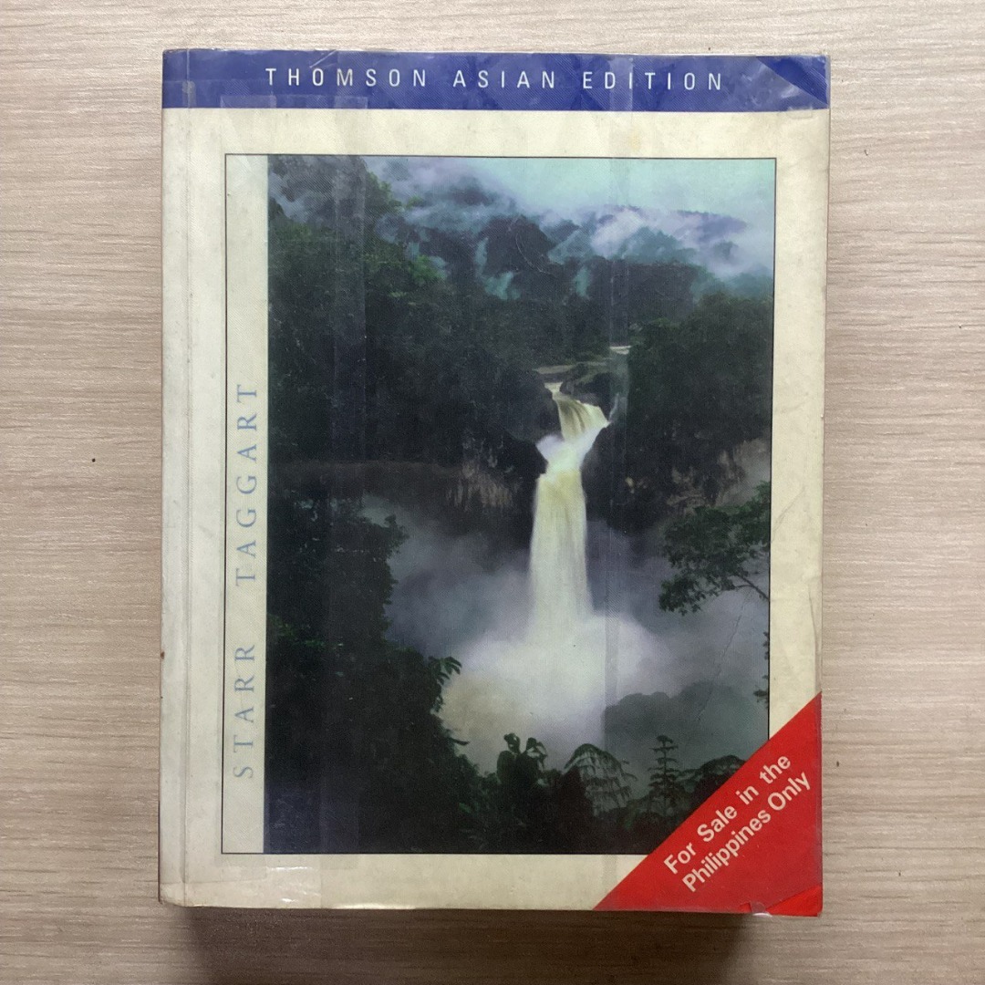 starr & taggart biology: unity and diversity of life (thomson asian ed ...