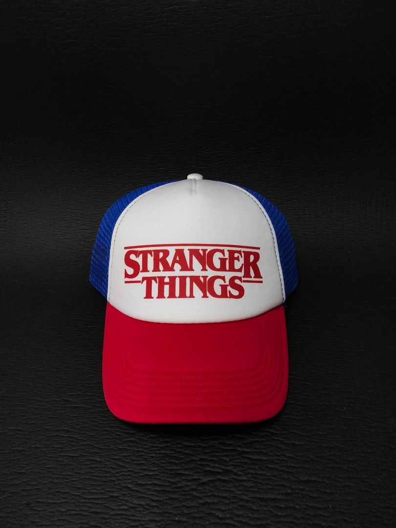 Stranger things cap, Men's Fashion, Watches & Accessories, Caps & Hats on Carousell