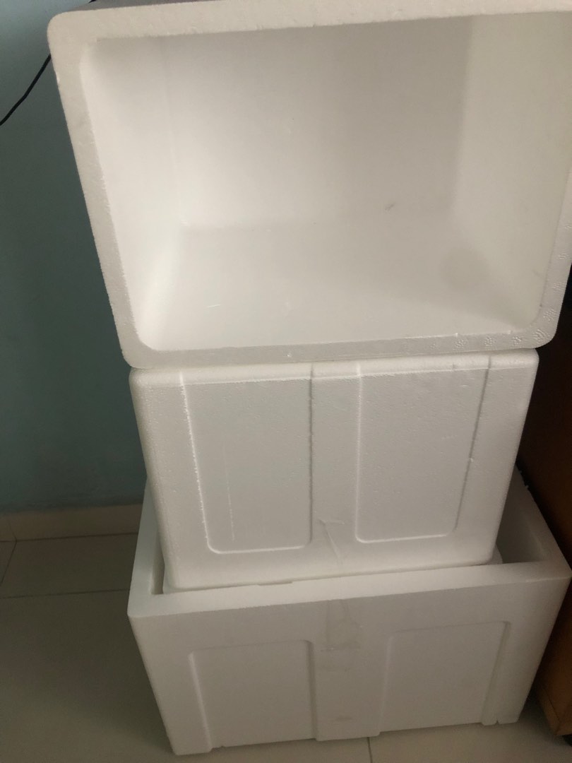 styrofoam box, Furniture & Home Living, Cleaning & Homecare Supplies ...