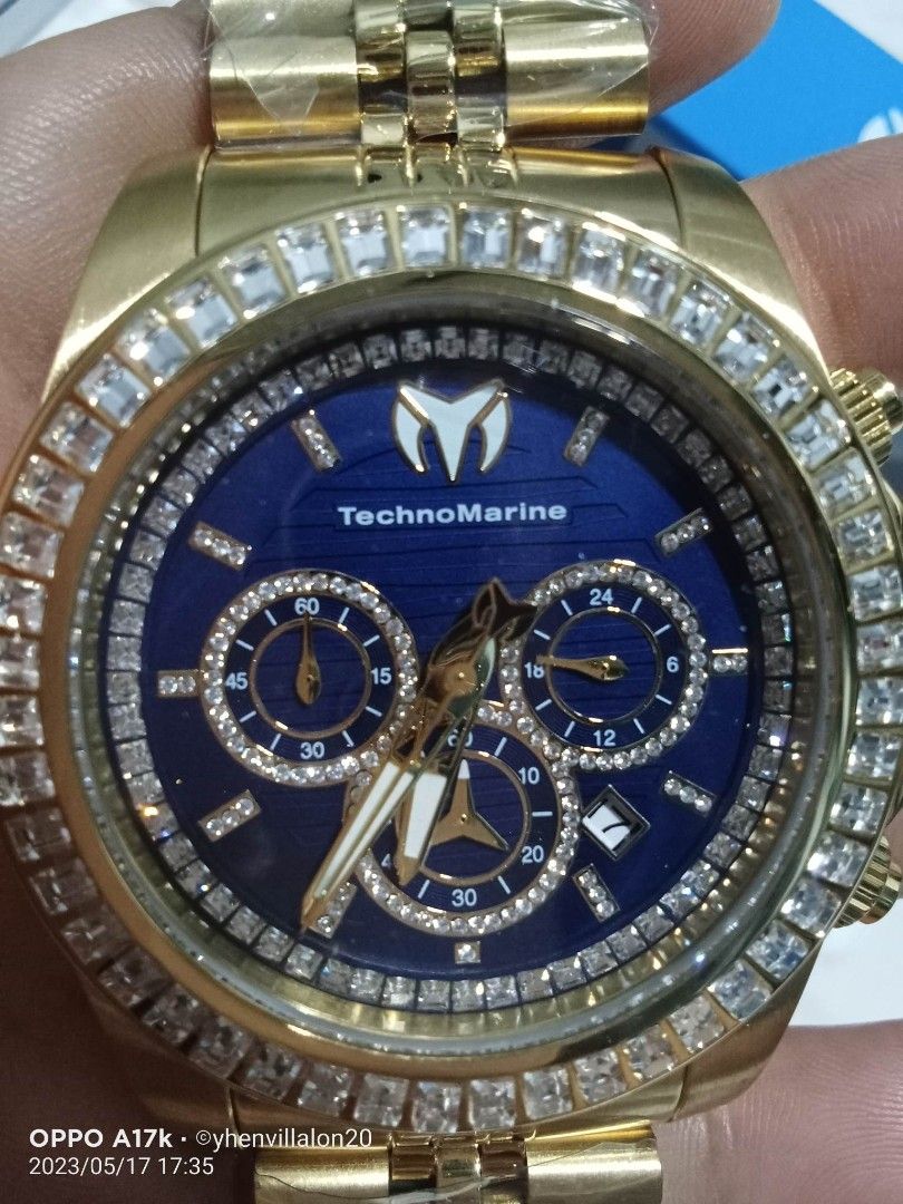 Techno marine manta Ray watch, Luxury, Watches on Carousell