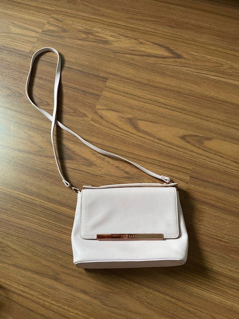 ted baker pastel pink sling bag, Women's Fashion, Bags & Wallets, Cross ...