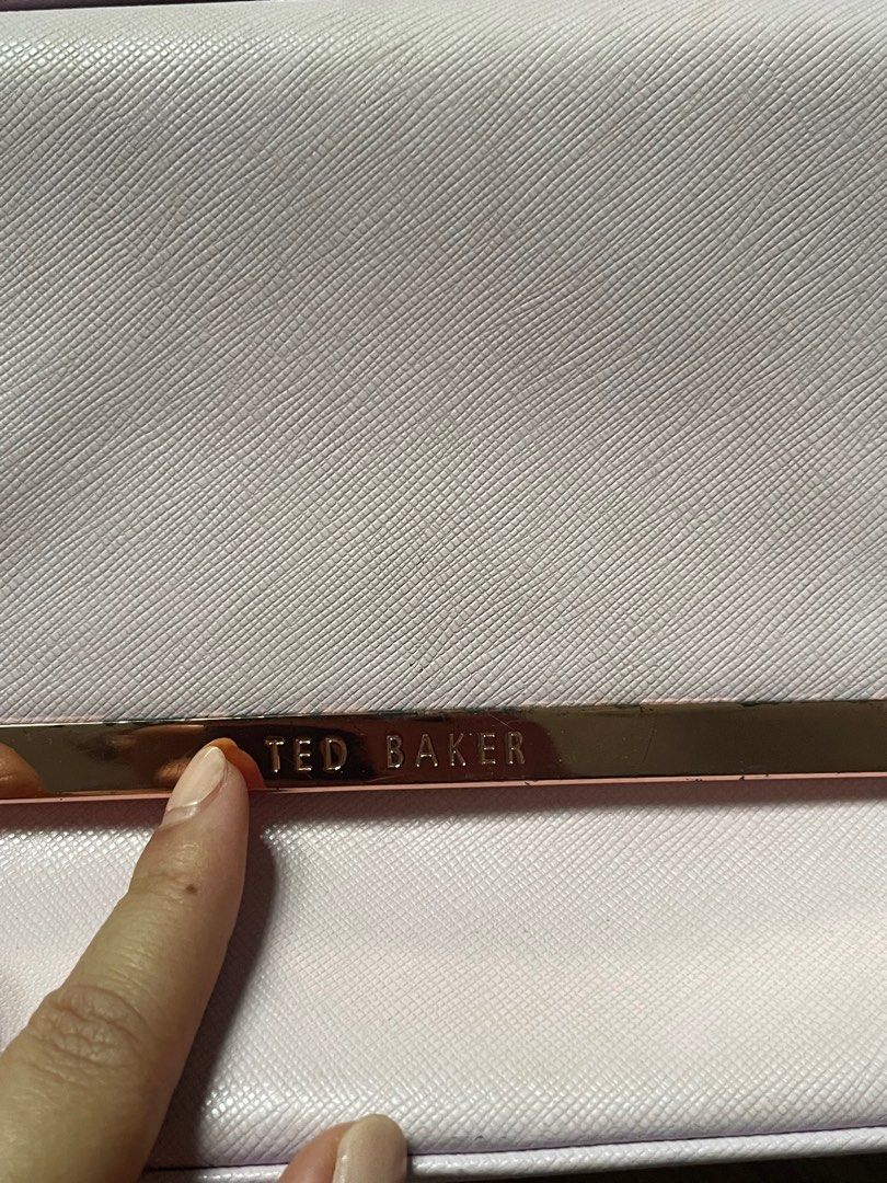 ted baker pastel pink sling bag, Women's Fashion, Bags & Wallets, Cross ...