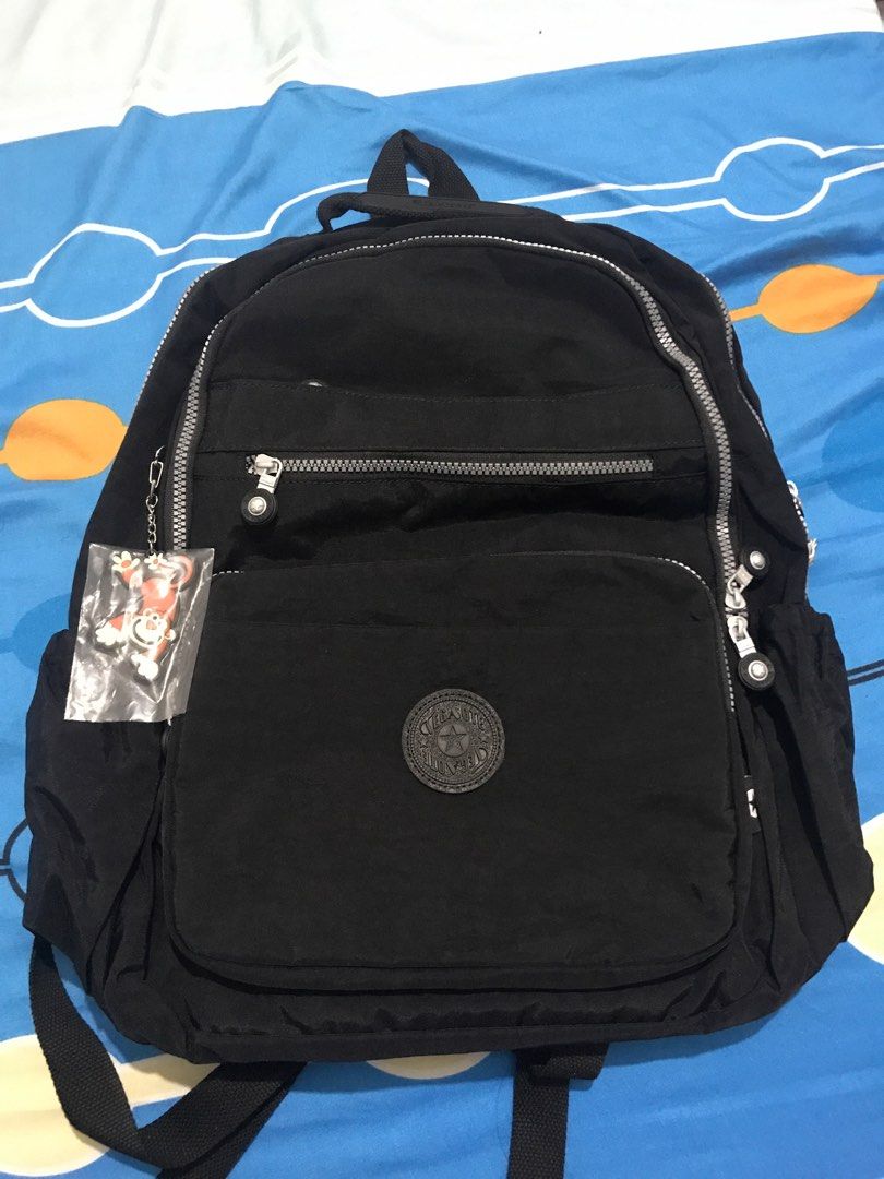 Tegaote Black Backpack, Women's Fashion, Bags & Wallets, Backpacks on ...