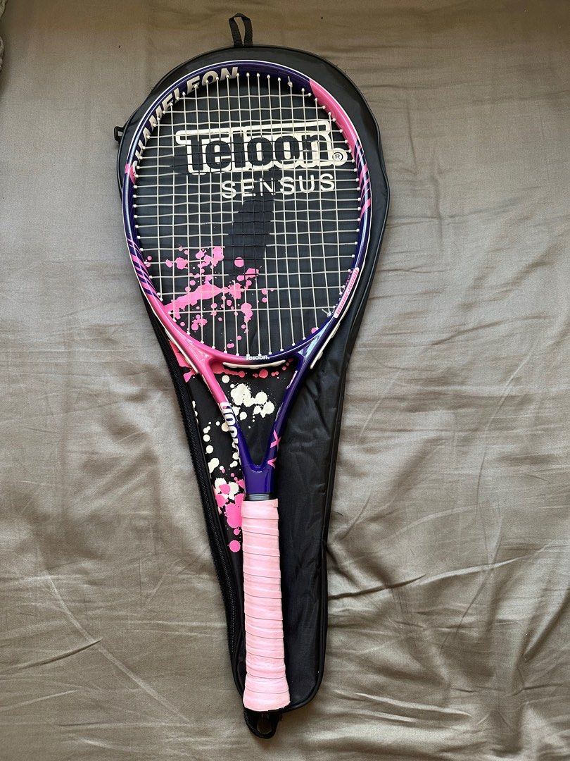 Teloon sensus series women tennis racket, 運動產品, 運動與體育, 運動與體育 - 球拍和球類運動 ...