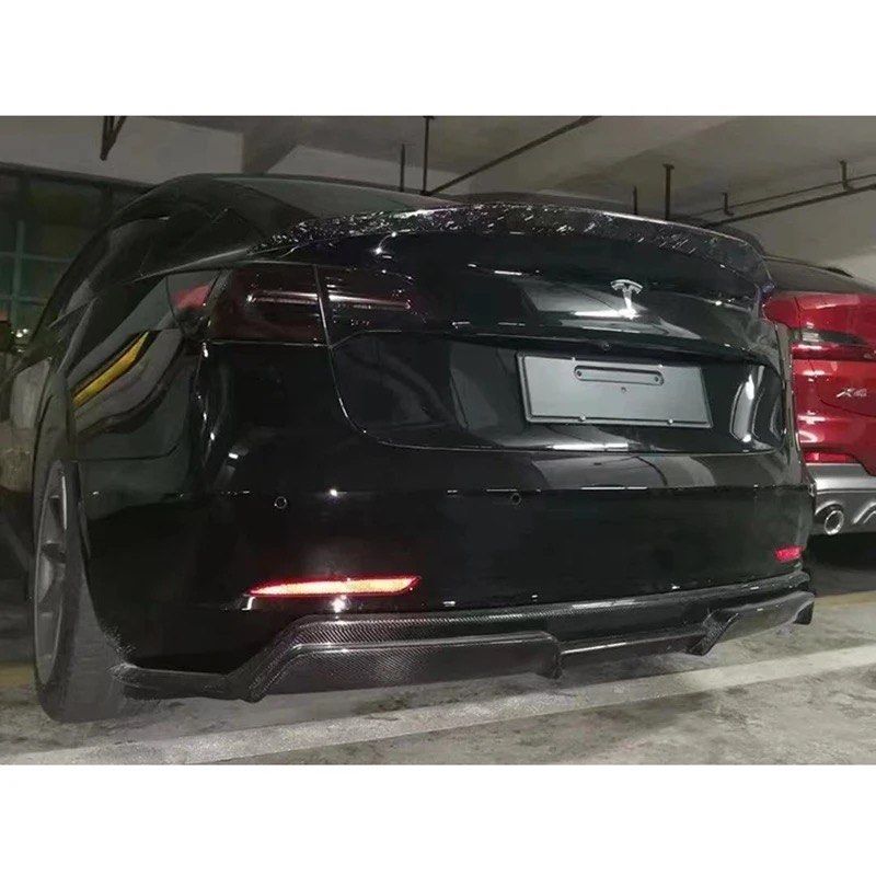 Tesla Model 3 rear diffuser (New), Car Accessories, Accessories on ...