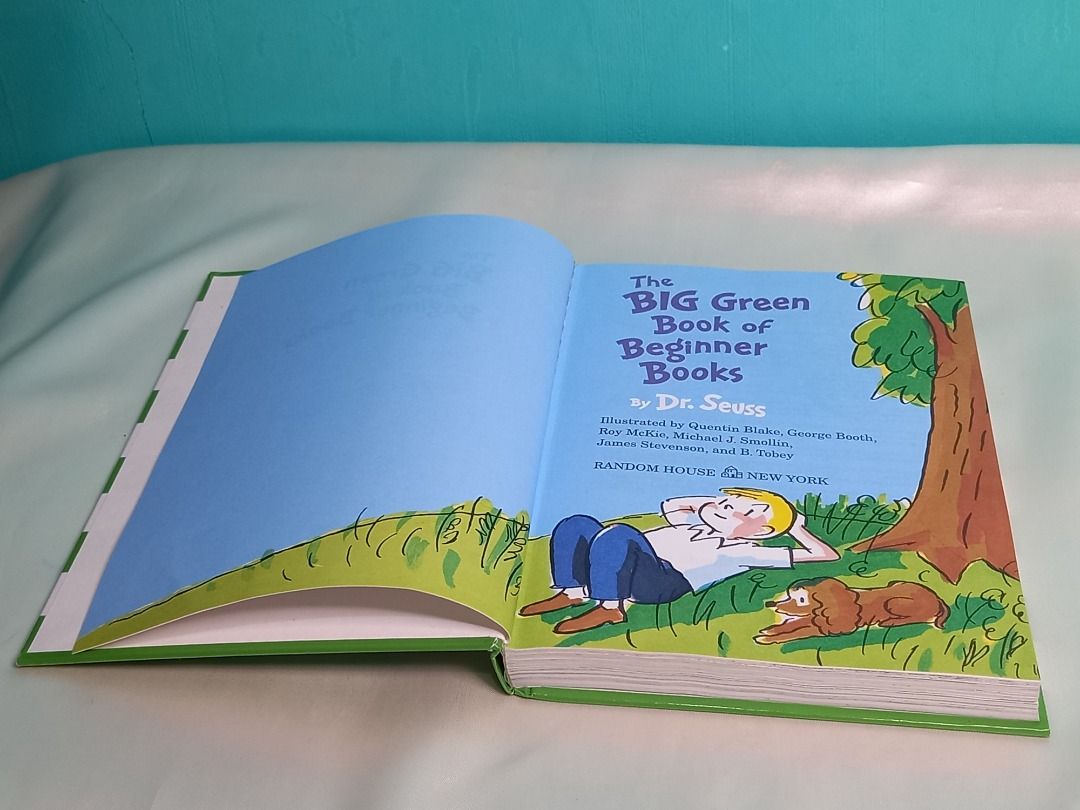 The Big Green Book Of Beginner Books by Dr. Seuss Hardcover, Hobbies ...