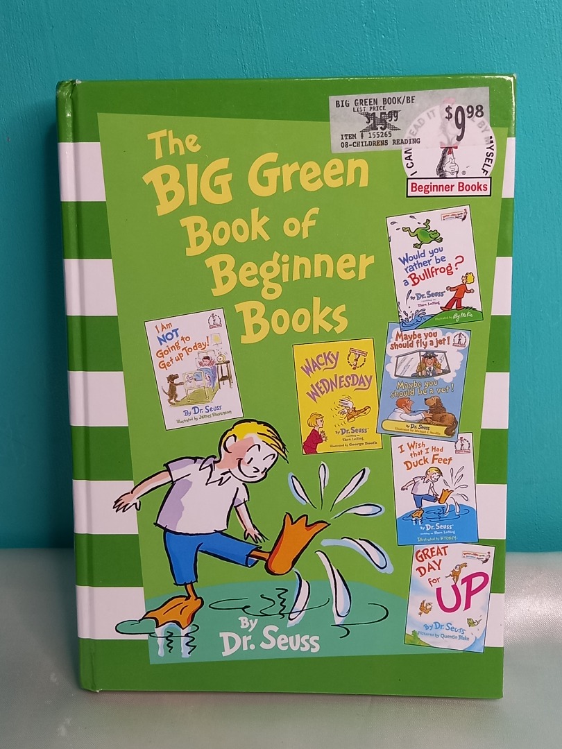 The Big Green Book Of Beginner Books by Dr. Seuss Hardcover, Hobbies ...