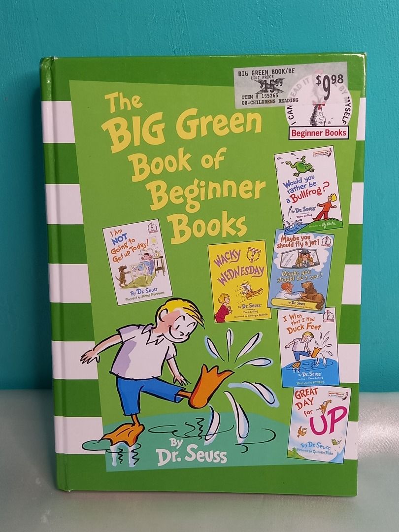 The Big Green Book Of Beginner Books by Dr. Seuss Hardcover, Hobbies ...