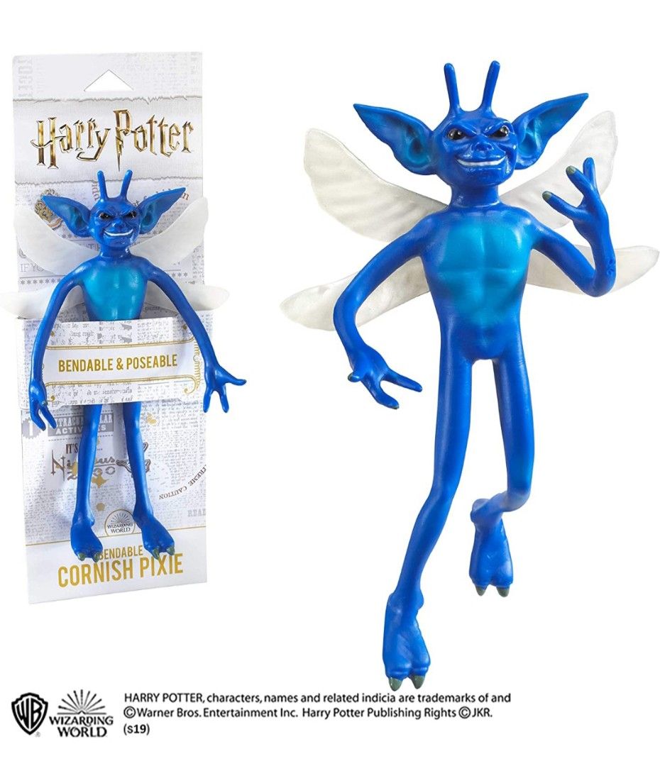 The Noble Collection- Harry Potter Bendable Cornish Pixie (Official Licensed Product) on Carousell