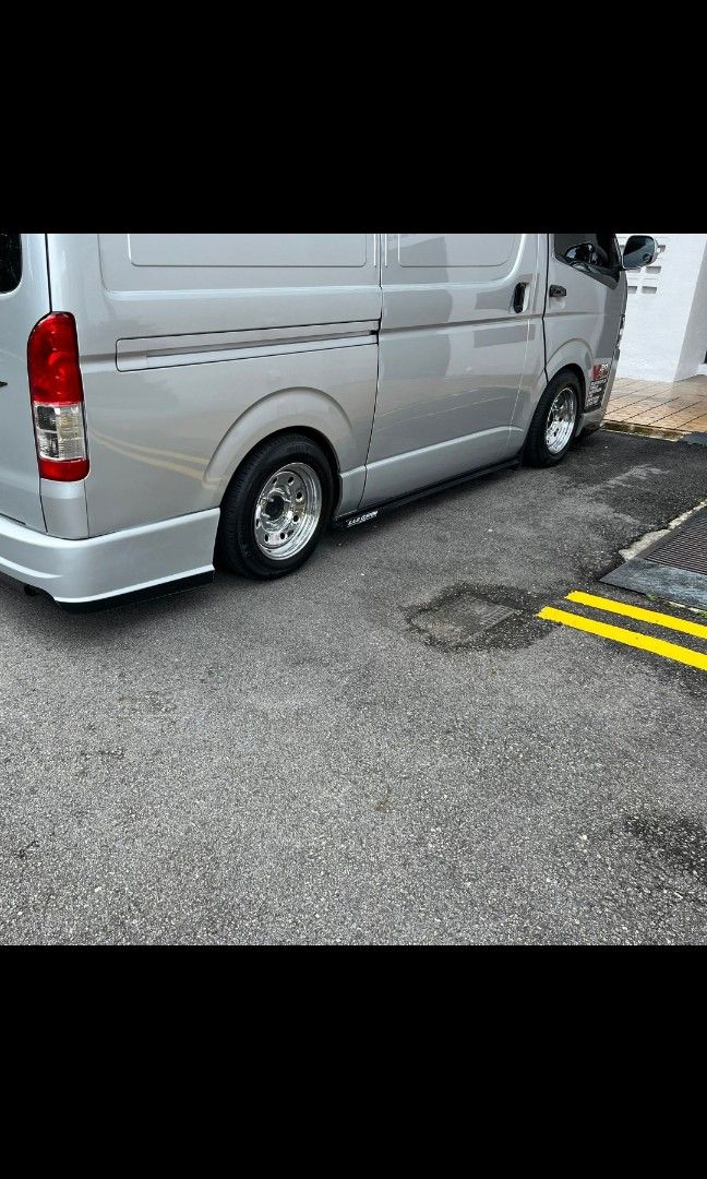 Toyota hiace chrome rims, Car Accessories, Tyres & Rims on Carousell