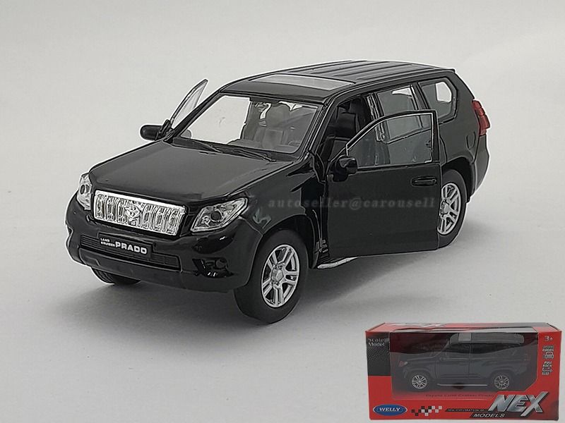 Toyota Land Cruiser Prado SUV (2010-13) Metal Toy Diecast Model Car ...