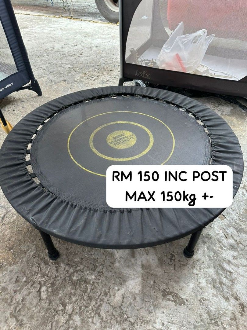 Trampoline, Sports Equipment, Exercise & Fitness, Cardio & Fitness ...