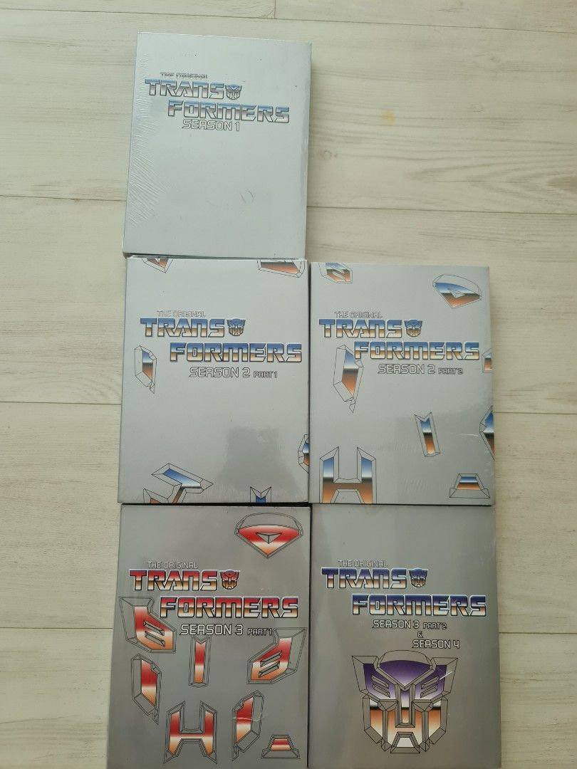 Original Transformer DVD sets, Hobbies & Toys, Music & Media, CDs ...