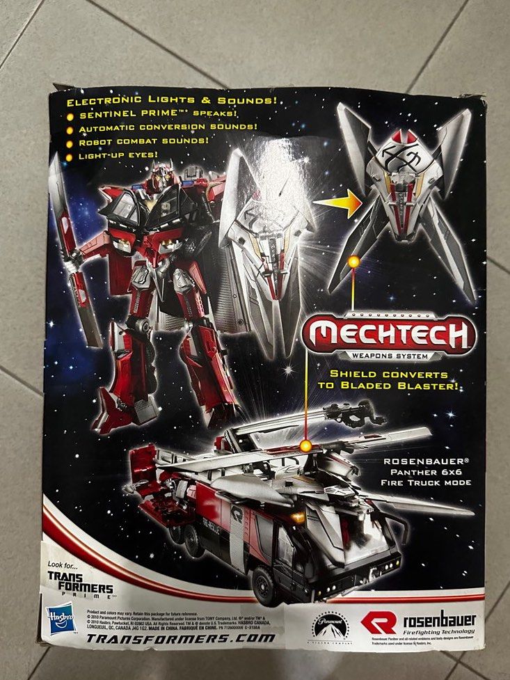Transformers Action Figurine - Sentinel Prime, Hobbies & Toys, Toys ...