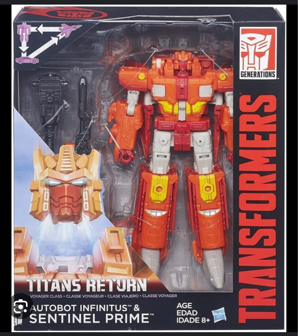 Transformers Titans Return Sentinel Prime, Hobbies & Toys, Toys & Games ...