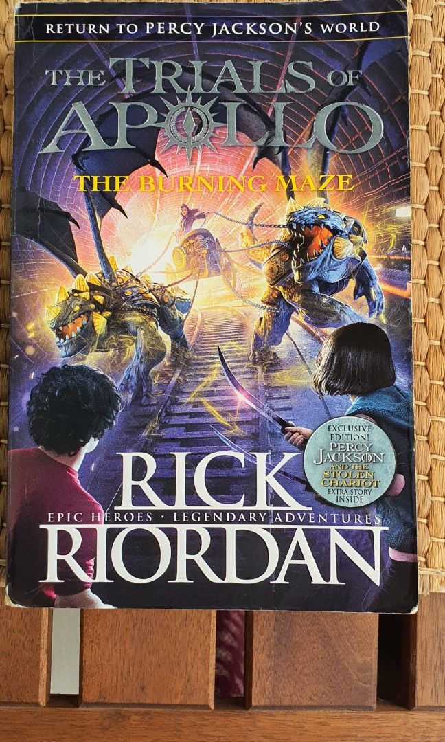 Trials of Apollo - The Burning Maze, Hobbies & Toys, Books & Magazines ...