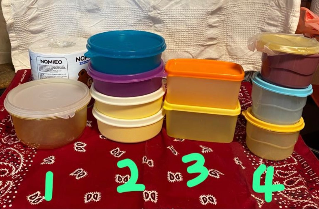 Tupperware containers, Furniture & Home Living, Kitchenware & Tableware ...